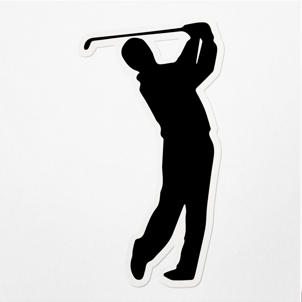 Vinyl Stickers Decals Of Man Illustration - Waterproof - Apply On Any ...