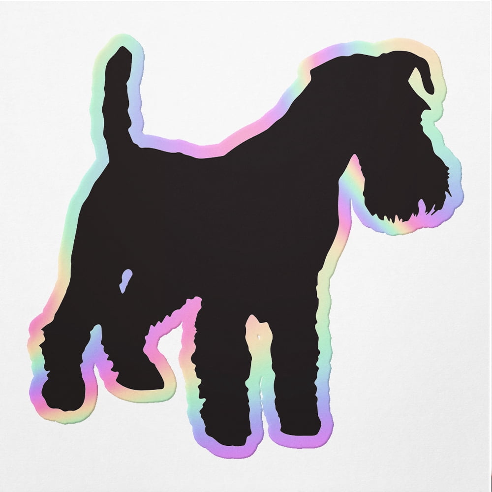 Vinyl Stickers Decals Of Miniature Dog Dogs - Apply On Any Smooth ...