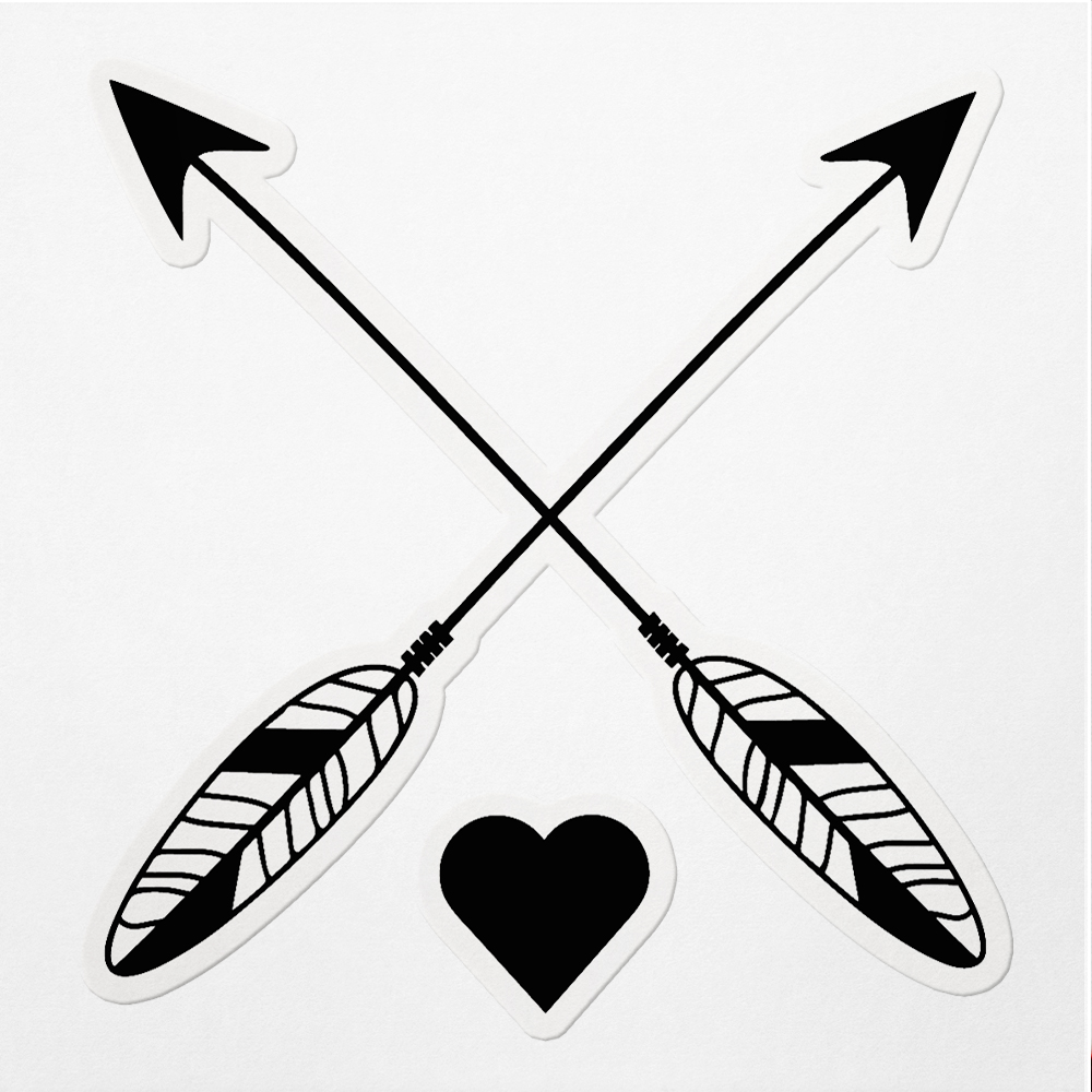 Vinyl Stickers Decals Of Arrows V4 - Waterproof - Apply On Any Smooth ...