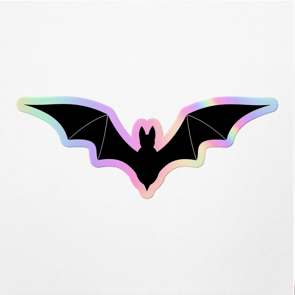 Vinyl Stickers Decals Of Bat - Apply On Any Smooth Surfaces Indoor ...