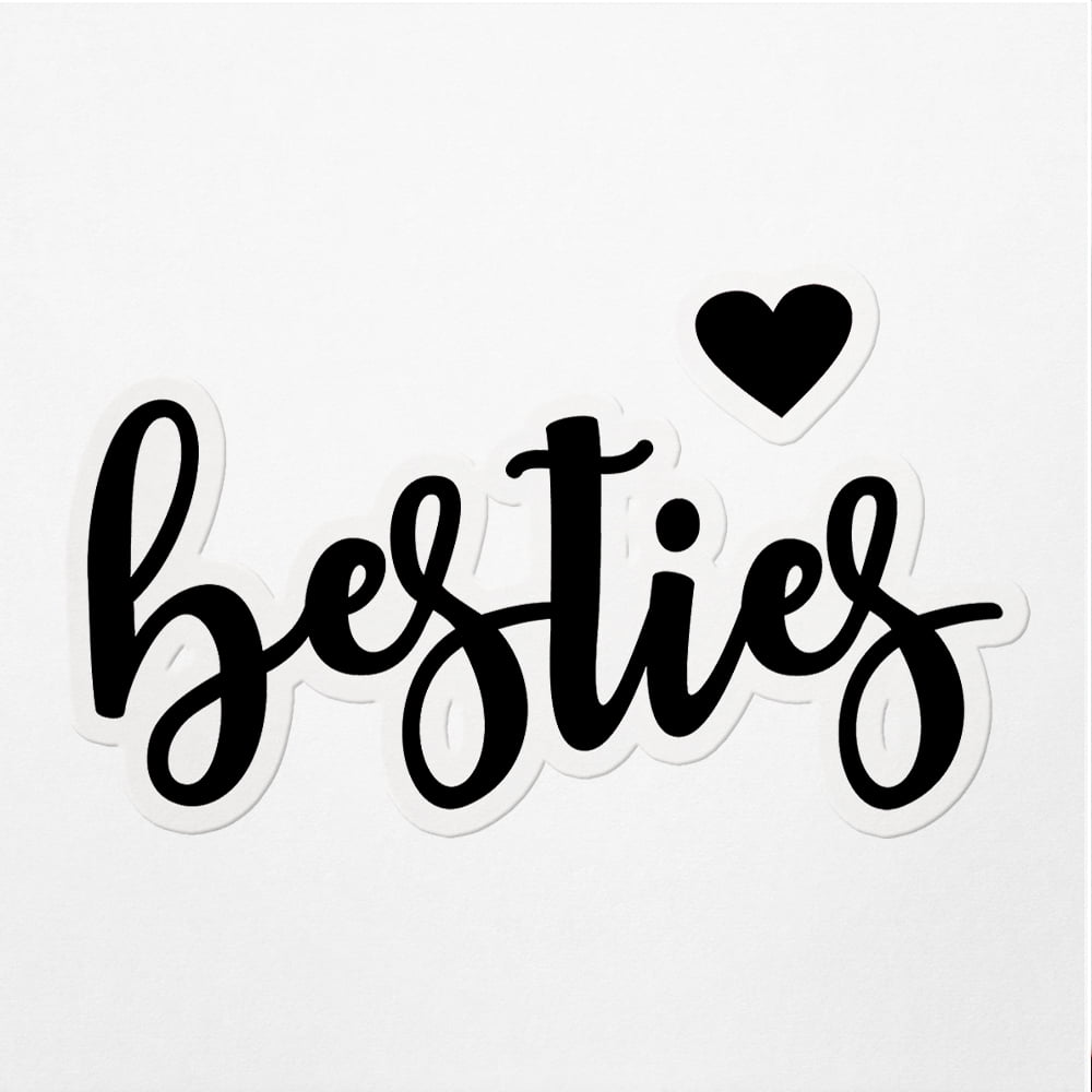 Vinyl Stickers Decals Of Besties V2 - Waterproof - Apply On Any Smooth ...