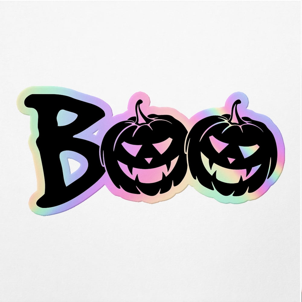 Vinyl Stickers Decals Of Boo V4 - Apply On Any Smooth Surfaces Indoor ...
