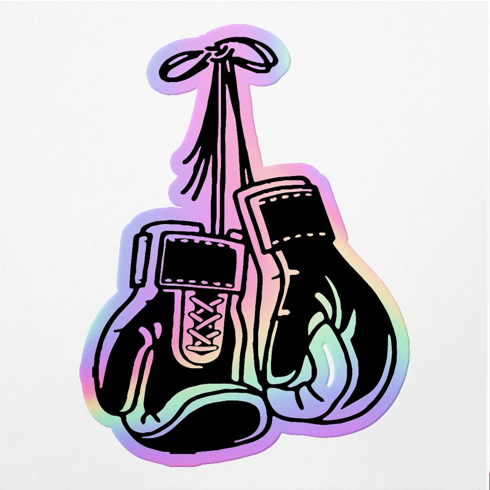 Vinyl Stickers Decals Of Boxing - Apply On Any Smooth Surfaces Indoor ...