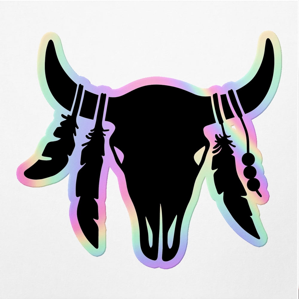 Vinyl Stickers Decals Of Bull Illustration V2 - Apply On Any Smooth ...