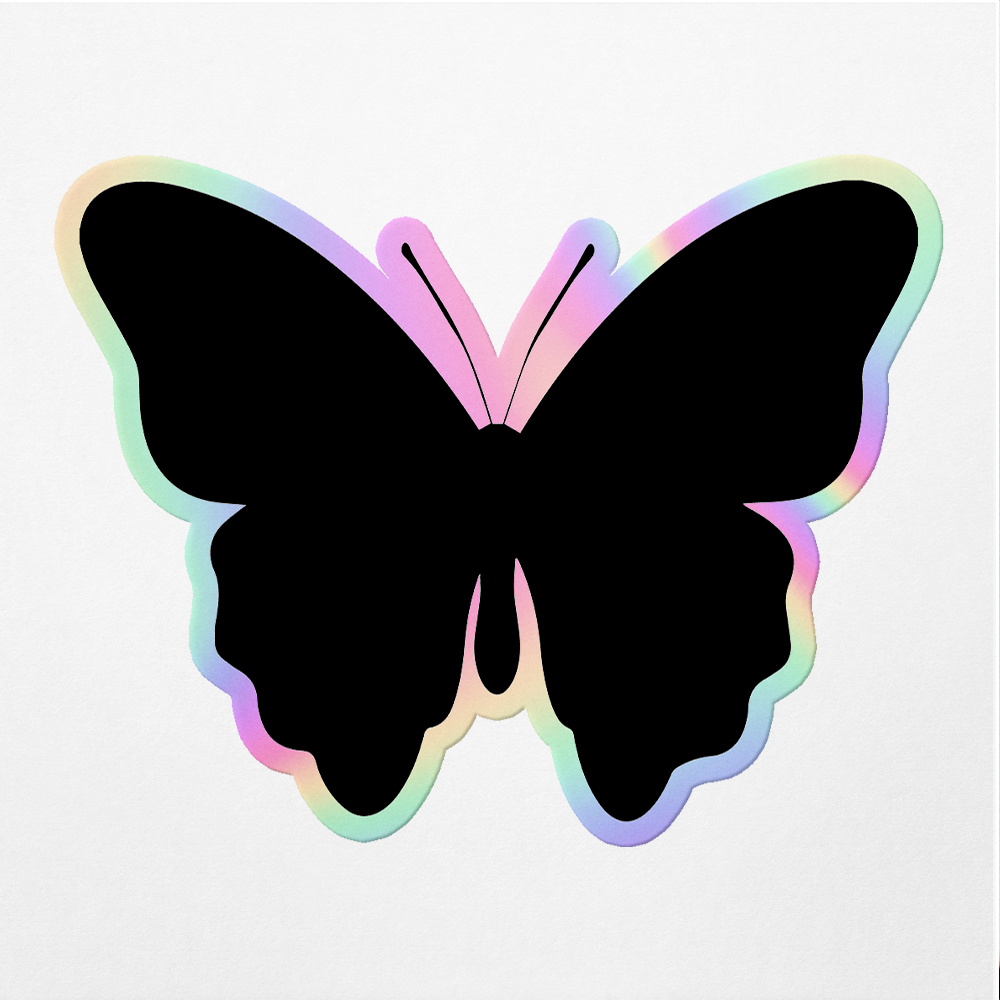 Vinyl Stickers Decals Of Butterfly Insect V2 - Apply On Any Smooth ...