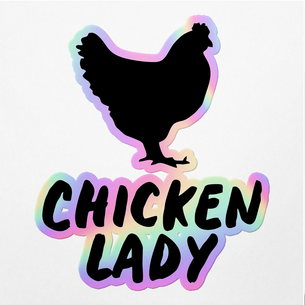 Vinyl Stickers Decals Of Chicken V5 - Apply On Any Smooth Surfaces ...