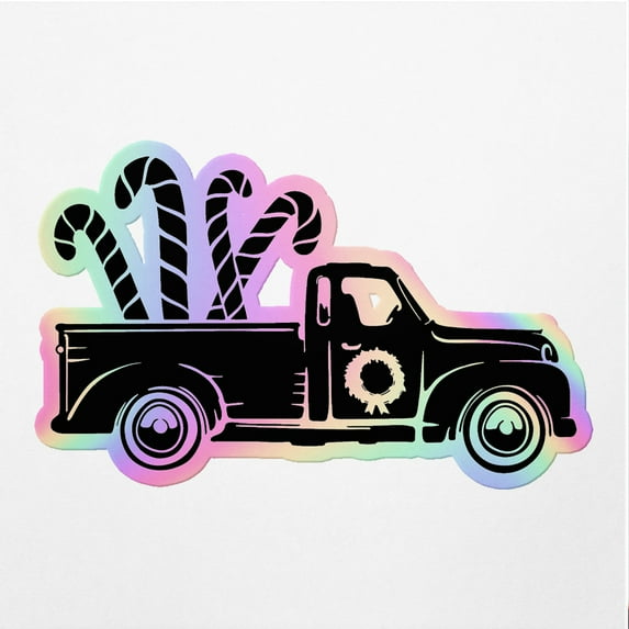 Vinyl Stickers Decals Of Christmas V17 - Apply On Any Smooth Surfaces ...