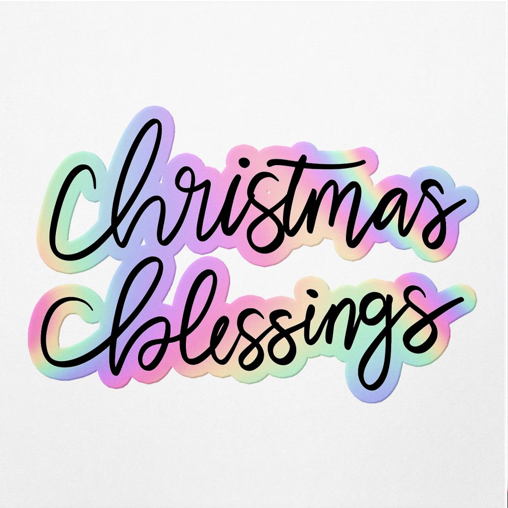 Vinyl Stickers Decals Of Christmas V38 - Apply On Any Smooth Surfaces ...