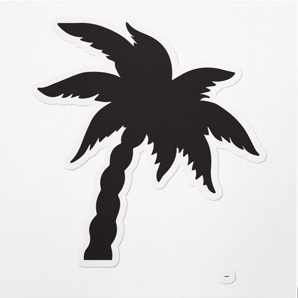Vinyl Stickers Decals Of Coconut Tree Illustration V2 - Waterproof ...