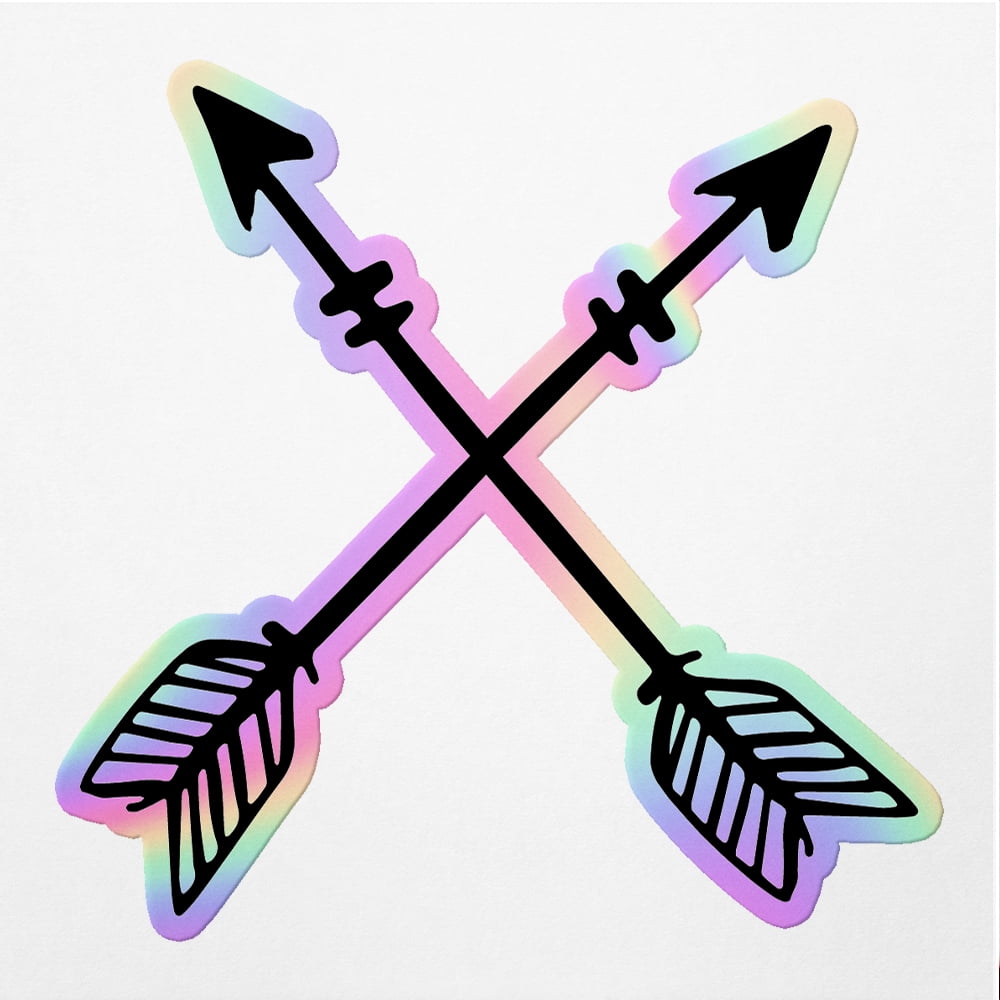 Vinyl Stickers Decals Of Crossed - Apply On Any Smooth Surfaces Indoor ...