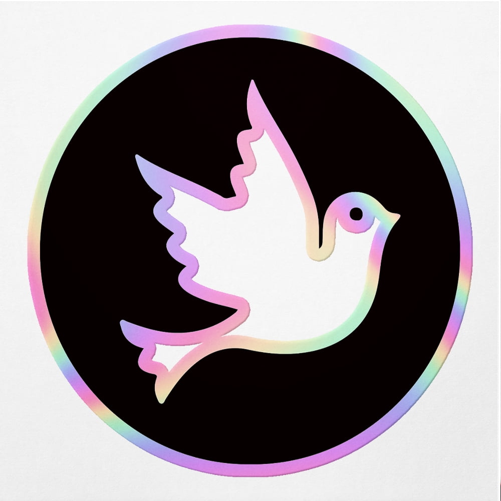 Vinyl Stickers Decals Of Dove V2 - Apply On Any Smooth Surfaces Indoor ...