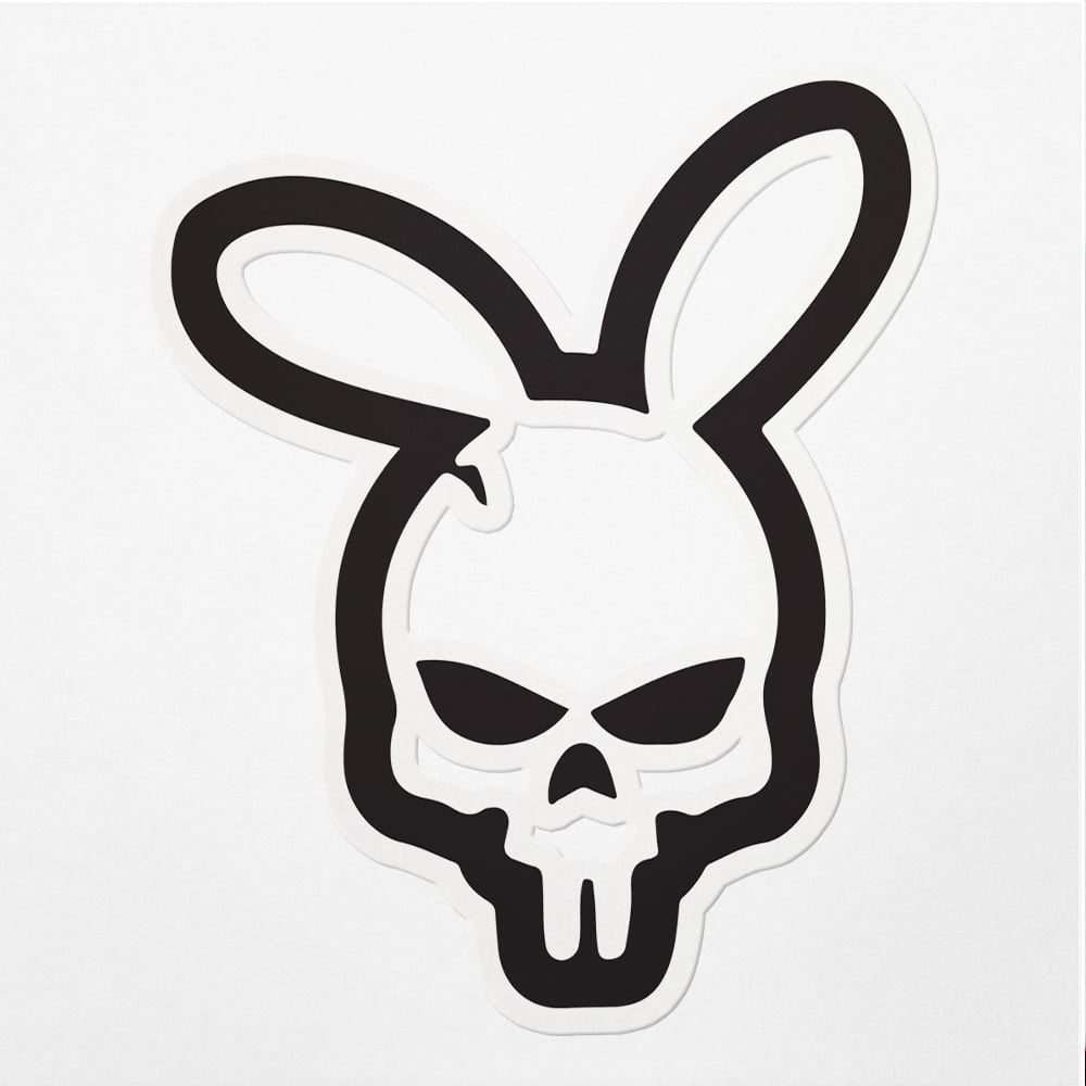 Vinyl Stickers Decals Of Evil Head Illustration - Waterproof - Apply On ...