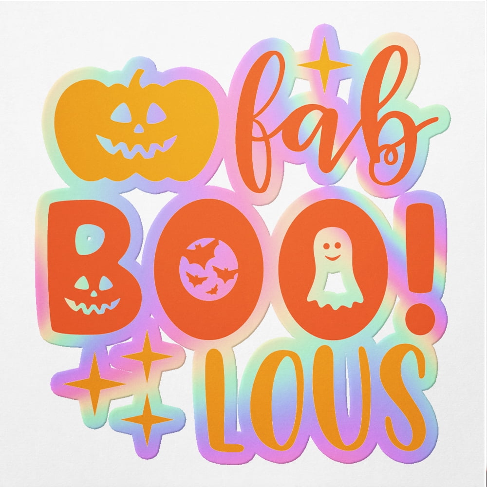 Vinyl Stickers Decals Of Fab Boo Lous - Apply On Any Smooth Surfaces ...