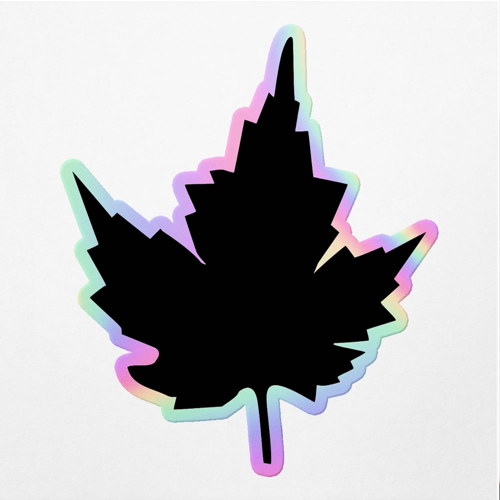 Vinyl Stickers Decals Of Fall Pointy - Apply On Any Smooth Surfaces ...