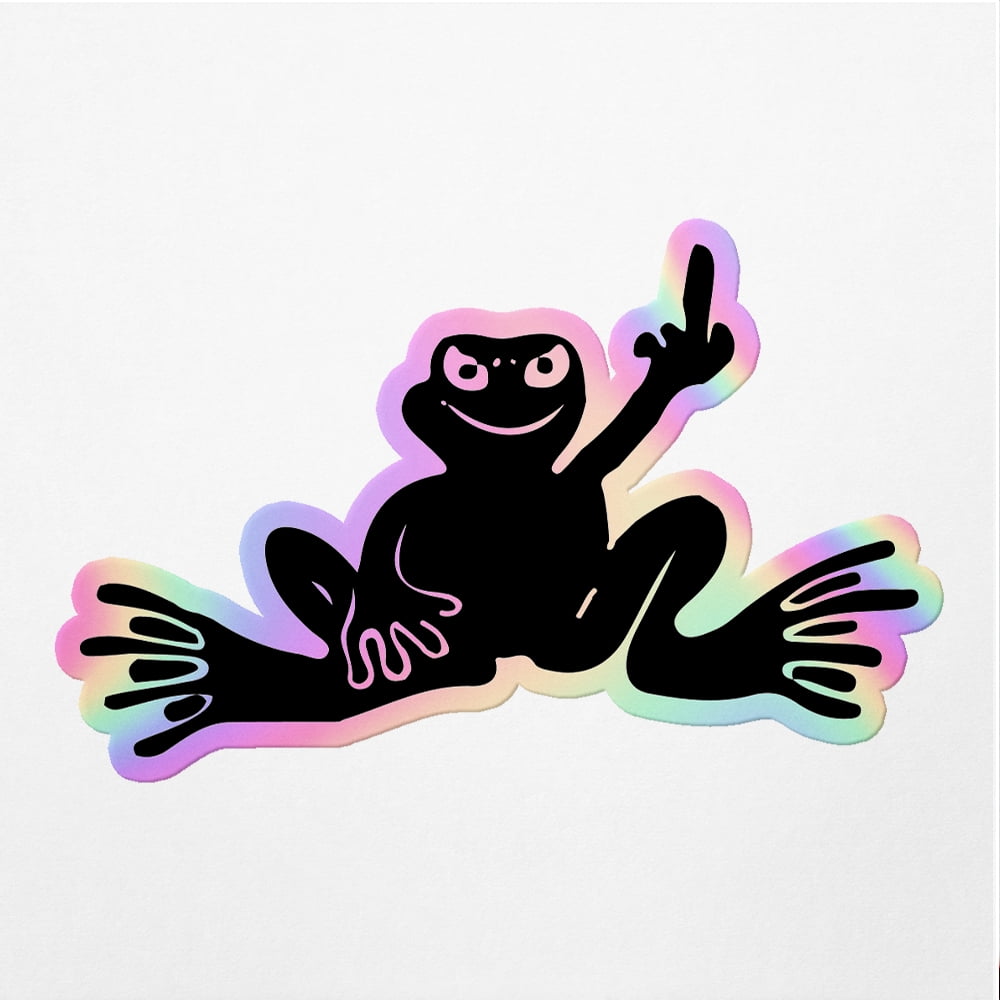 Vinyl Stickers Decals Of Finger Illustration - Apply On Any Smooth ...