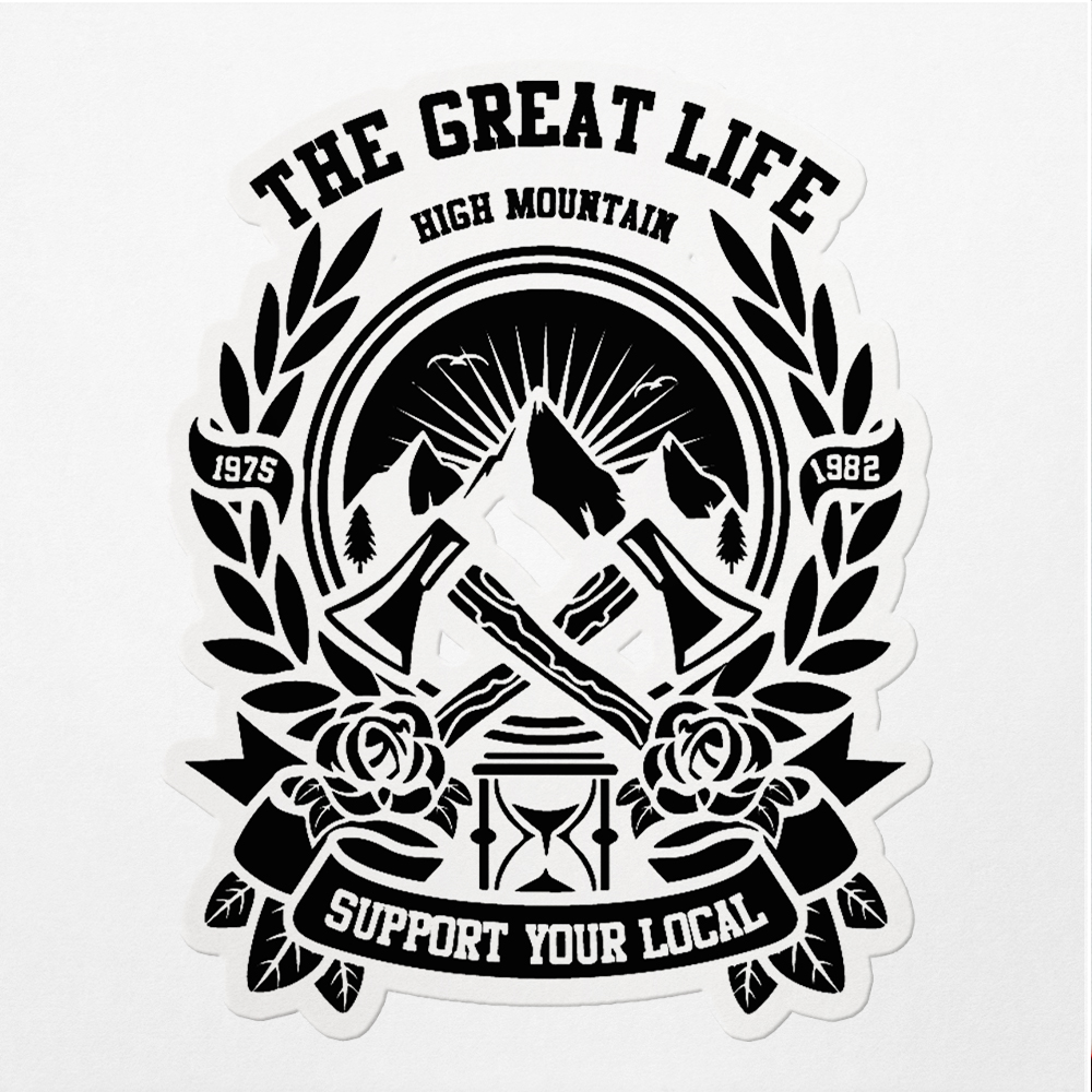 Vinyl Stickers Decals Of Great Local Vintage - Waterproof - Apply On ...