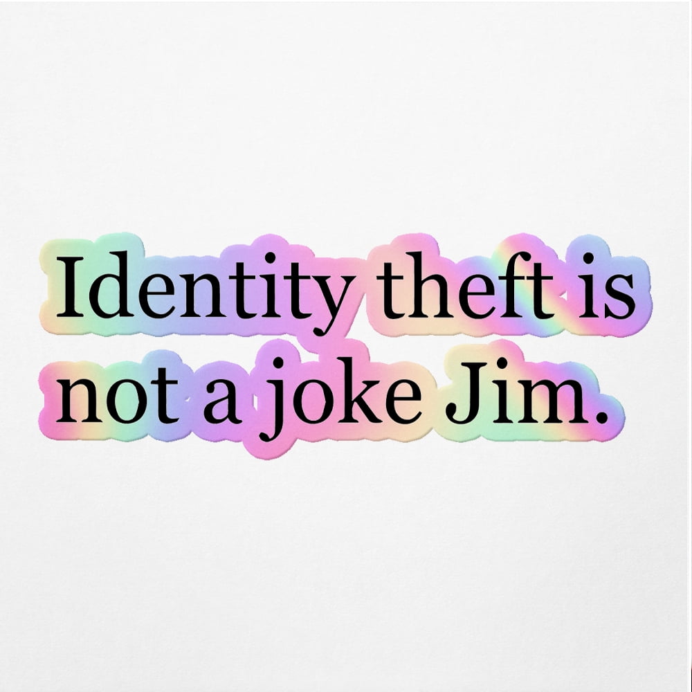 Vinyl Stickers Decals Of Identity Jim - Apply On Any Smooth Surfaces ...