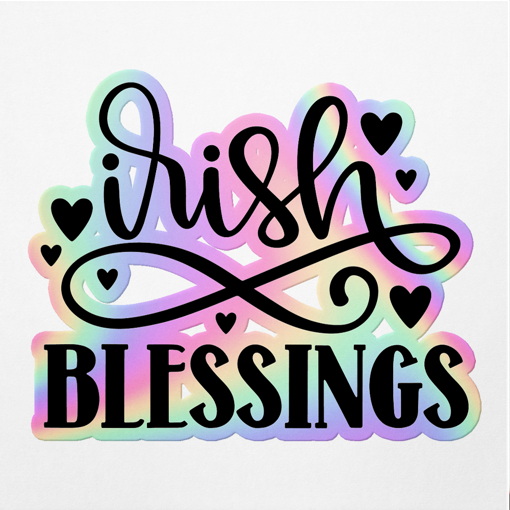Vinyl Stickers Decals Of Irish Illustration - Apply On Any Smooth ...