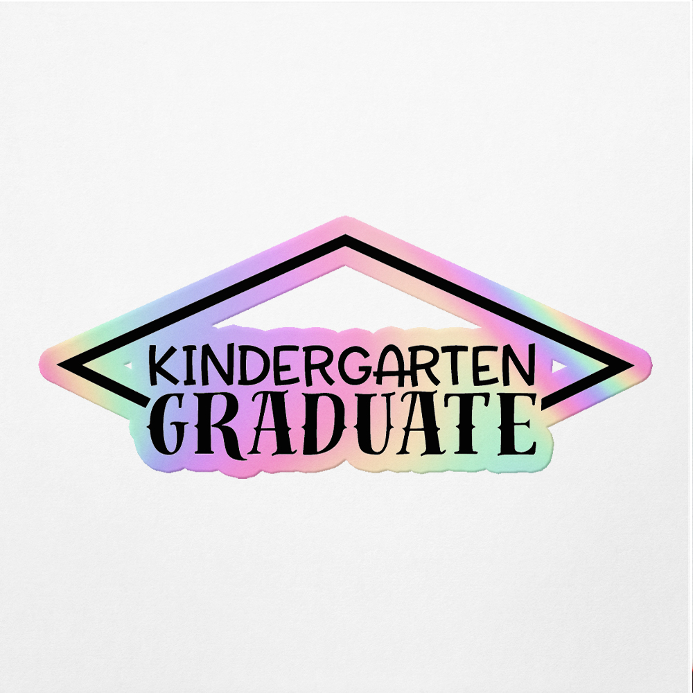 Vinyl Stickers Decals Of Kindergarten School Quote - Apply On Any ...