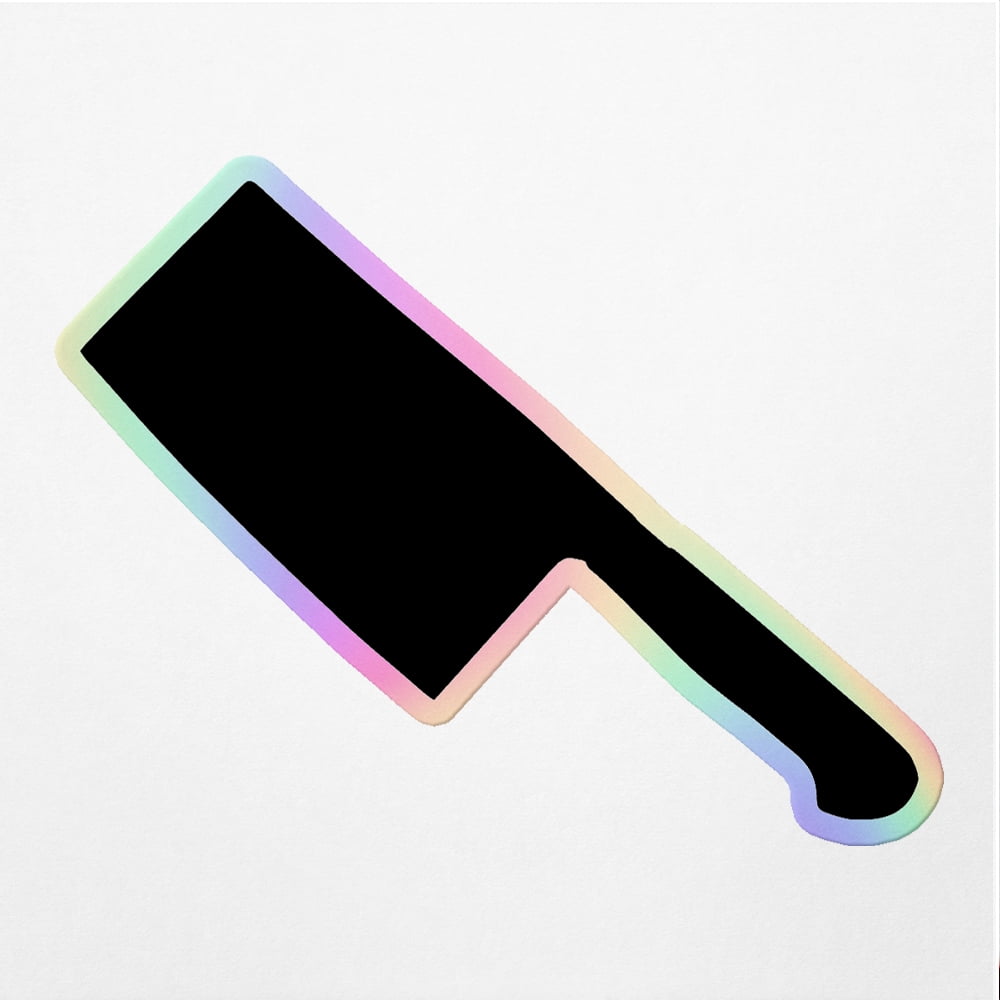 Vinyl Stickers Decals Of Knife V2 - Apply On Any Smooth Surfaces Indoor ...