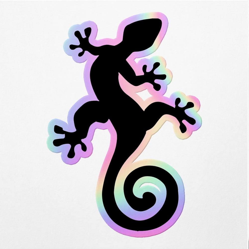 Vinyl Stickers Decals Of Lizard - Apply On Any Smooth Surfaces Indoor ...
