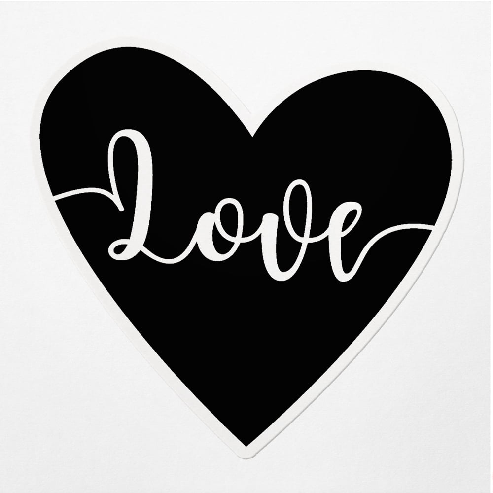 Vinyl Stickers Decals Of Love Valentine Quote - Waterproof - Apply On ...