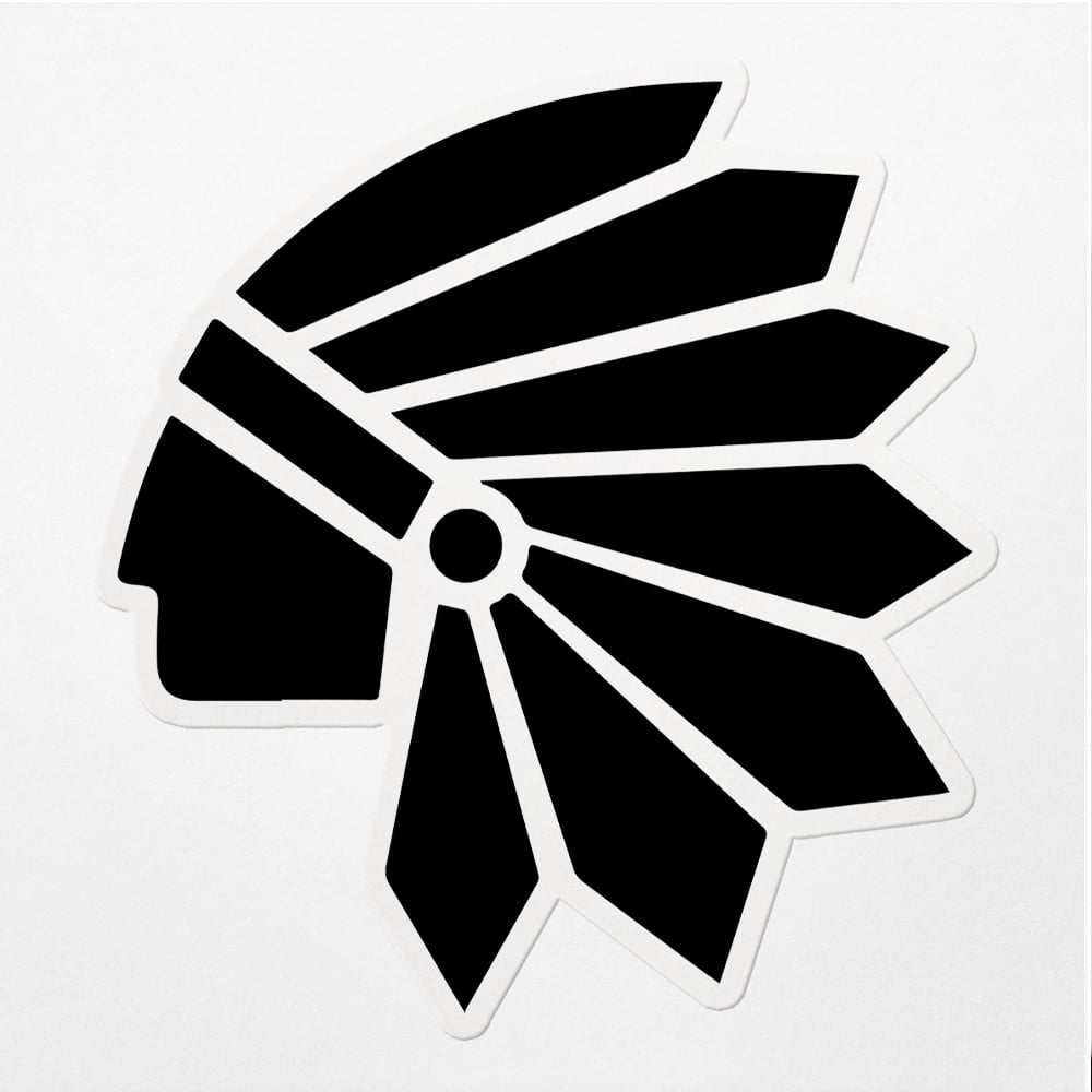 Vinyl Stickers Decals Of Native - Waterproof - Apply On Any Smooth ...