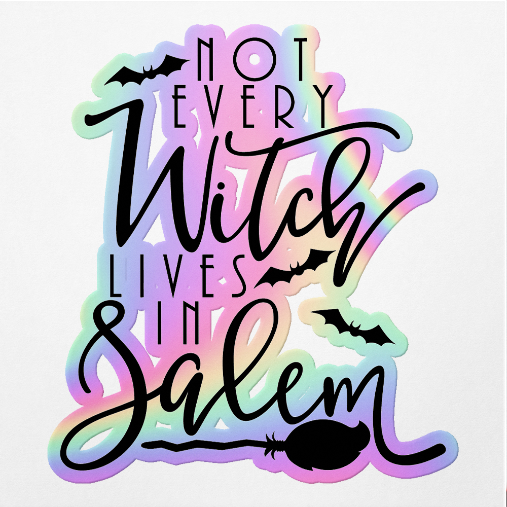 Vinyl Stickers Decals Of Not Salem - Apply On Any Smooth Surfaces ...