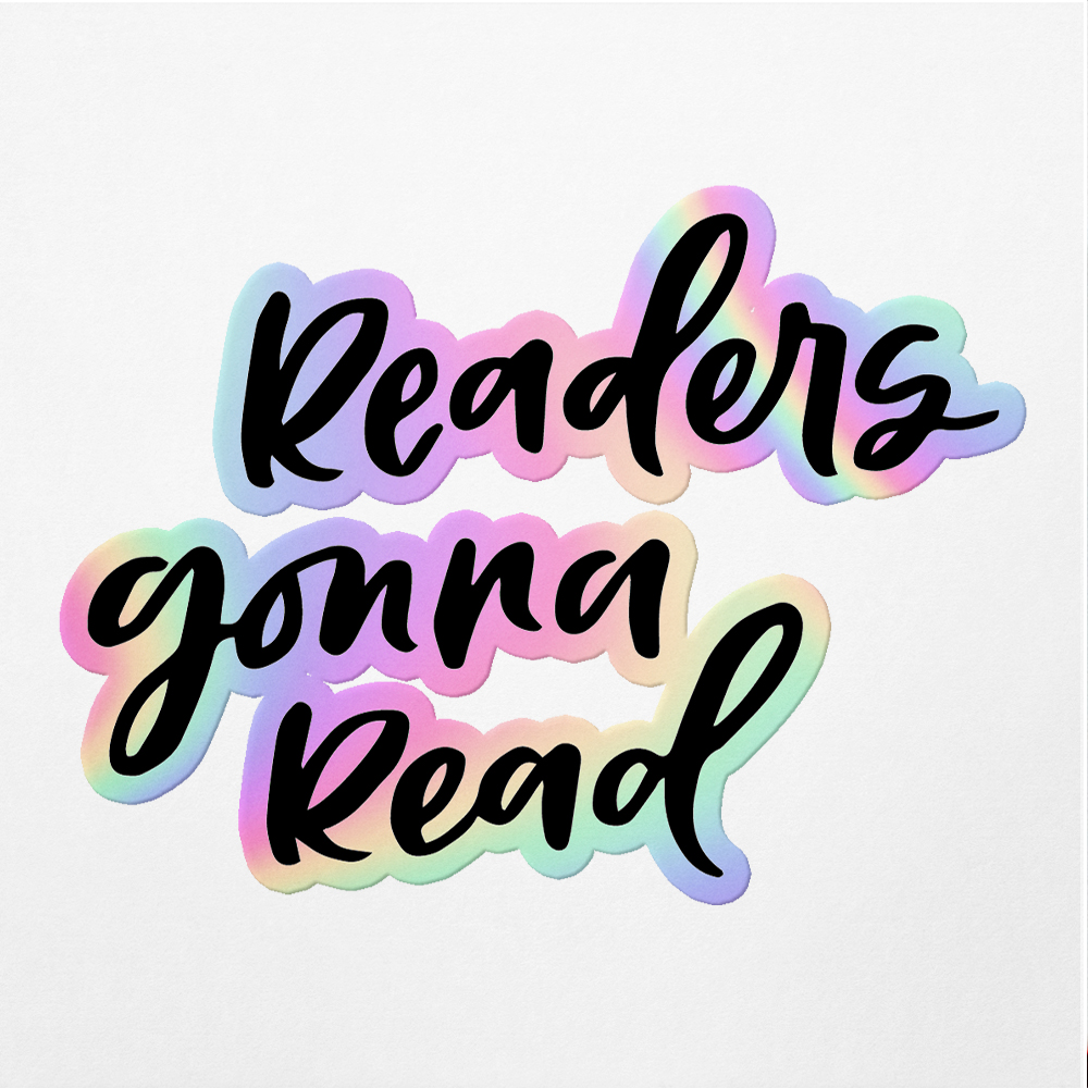 Vinyl Stickers Decals Of Readers Read - Apply On Any Smooth Surfaces ...