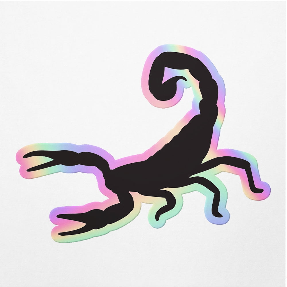 Vinyl Stickers Decals Of Scorpion Funny Silhouette - Apply On Any ...