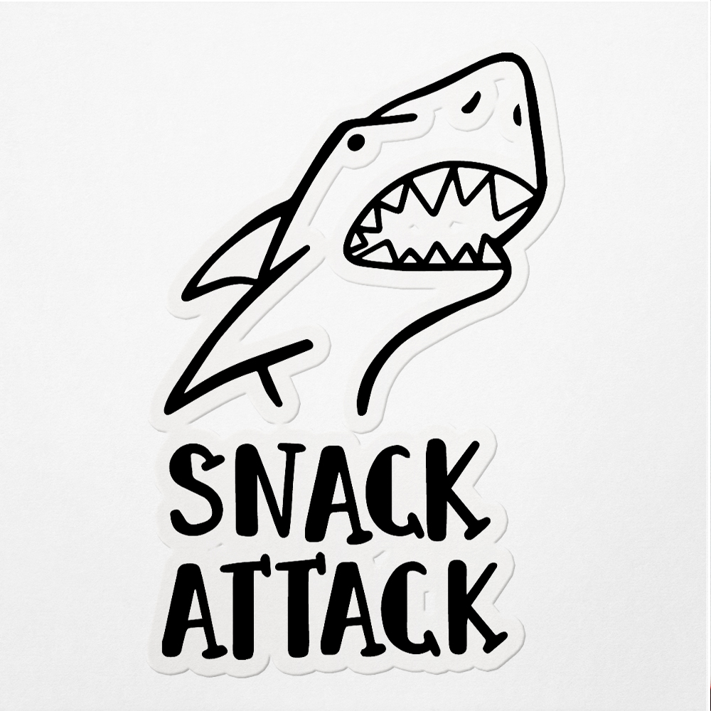 Vinyl Stickers Decals Of Snack Boy - Waterproof - Apply On Any Smooth ...