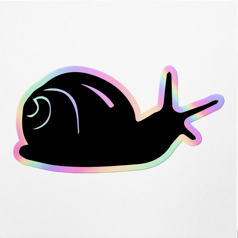 Vinyl Stickers Decals Of Snail Illustration - Apply On Any Smooth ...