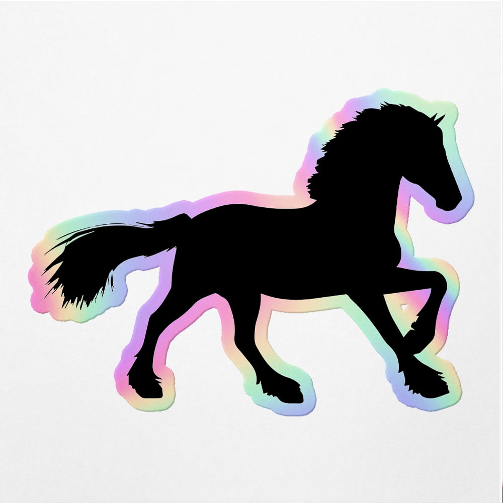 Vinyl Stickers Decals Of Stallion - Apply On Any Smooth Surfaces Indoor ...