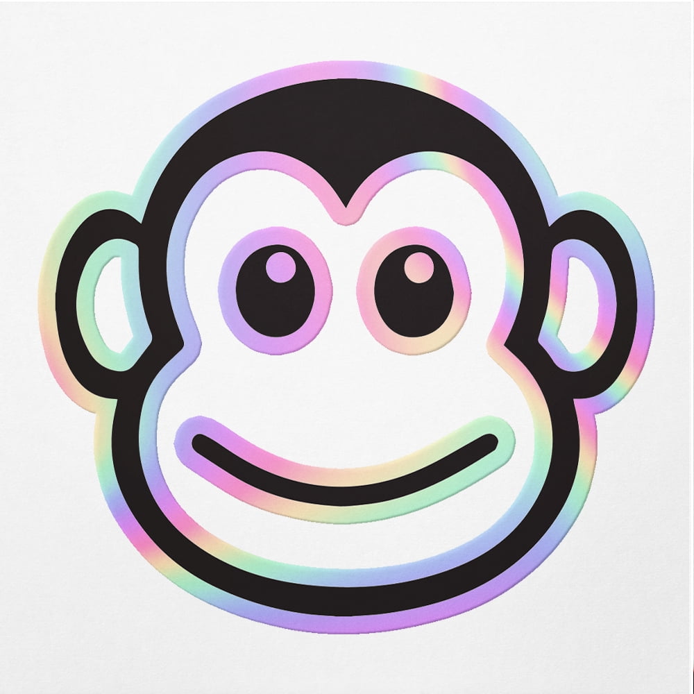 Vinyl Stickers Decals Of Super Face Illustration - Apply On Any Smooth ...