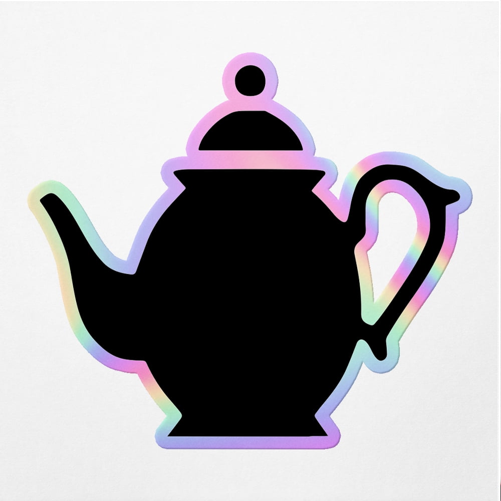 Vinyl Stickers Decals Of Teapot Drink - Apply On Any Smooth Surfaces ...