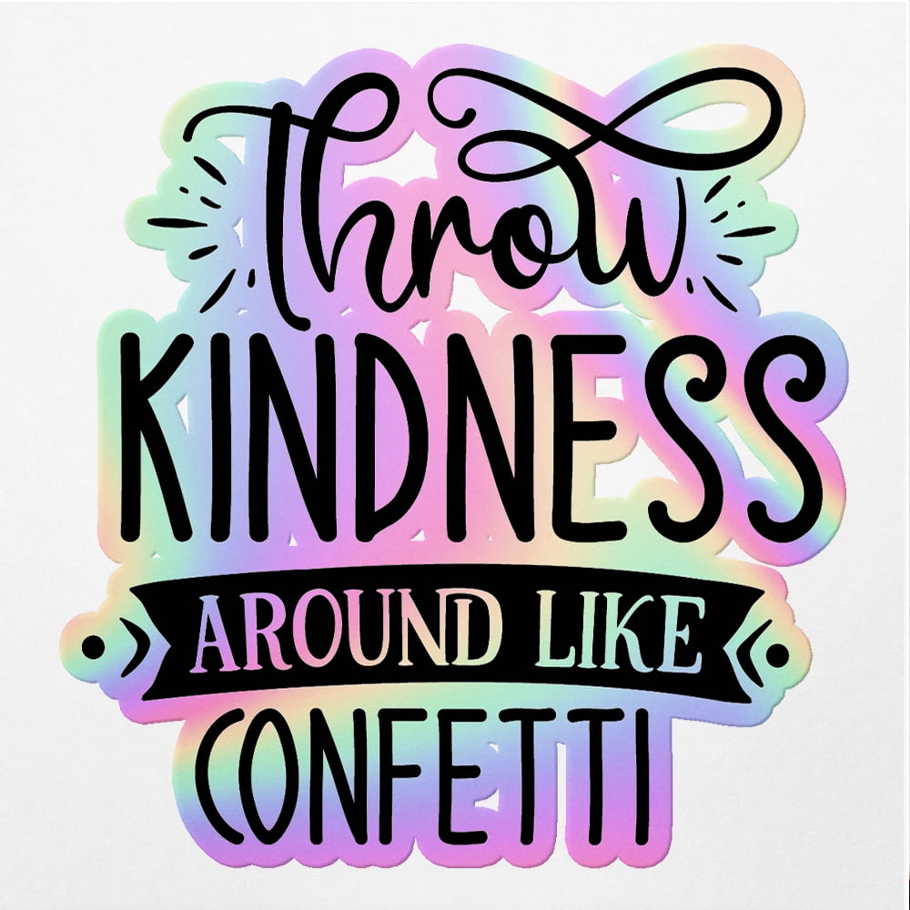 Vinyl Stickers Decals Of Throw Confetti - Apply On Any Smooth Surfaces ...