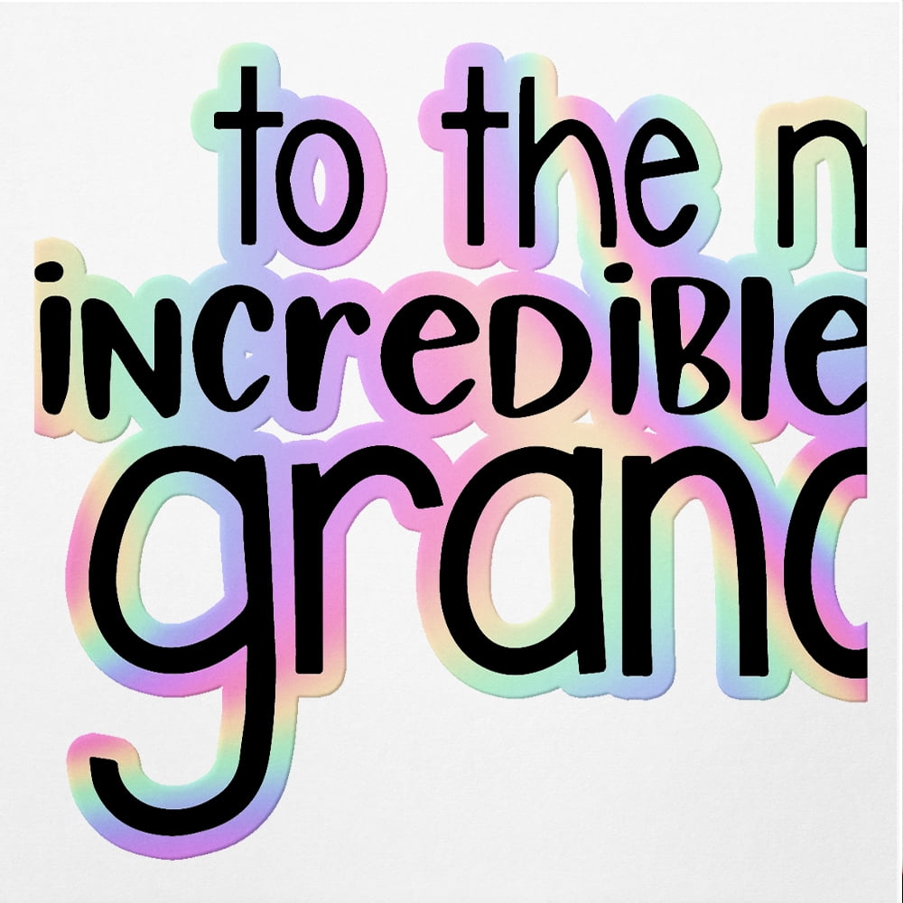 Vinyl Stickers Decals Of To Grandpa Babies And Kids - Apply On Any ...