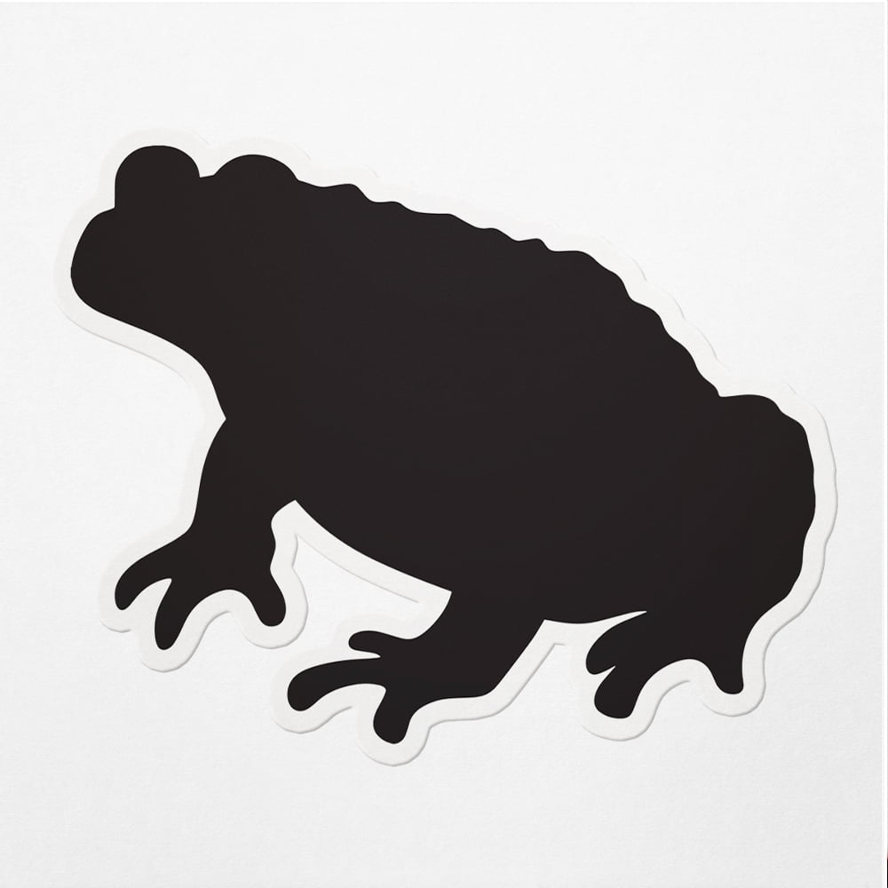 Vinyl Stickers Decals Of Toad Funny Silhouette - Waterproof - Apply On ...