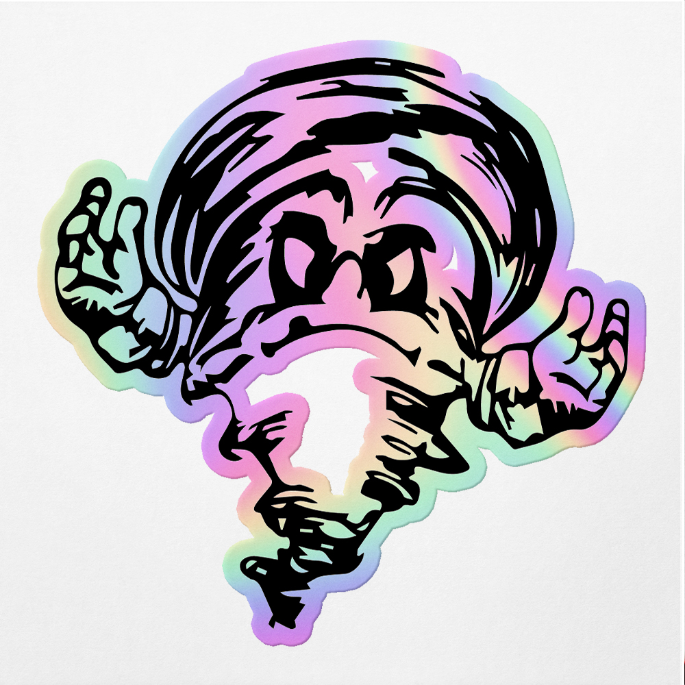 Vinyl Stickers Decals Of Tornado Illustration V2 - Apply On Any Smooth ...
