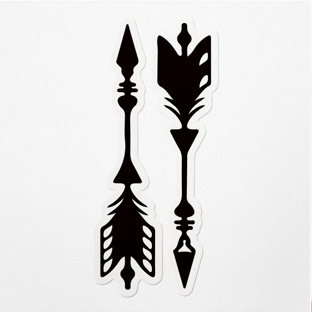 Vinyl Stickers Decals Of Tribal Illustration - Waterproof - Apply On ...