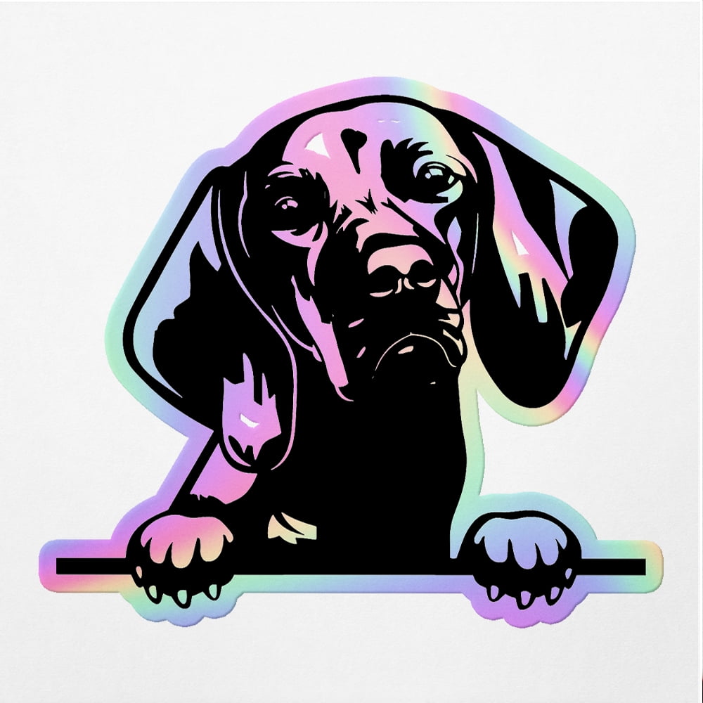 Vinyl Stickers Decals Of Vizsla Animal Dog - Apply On Any Smooth ...