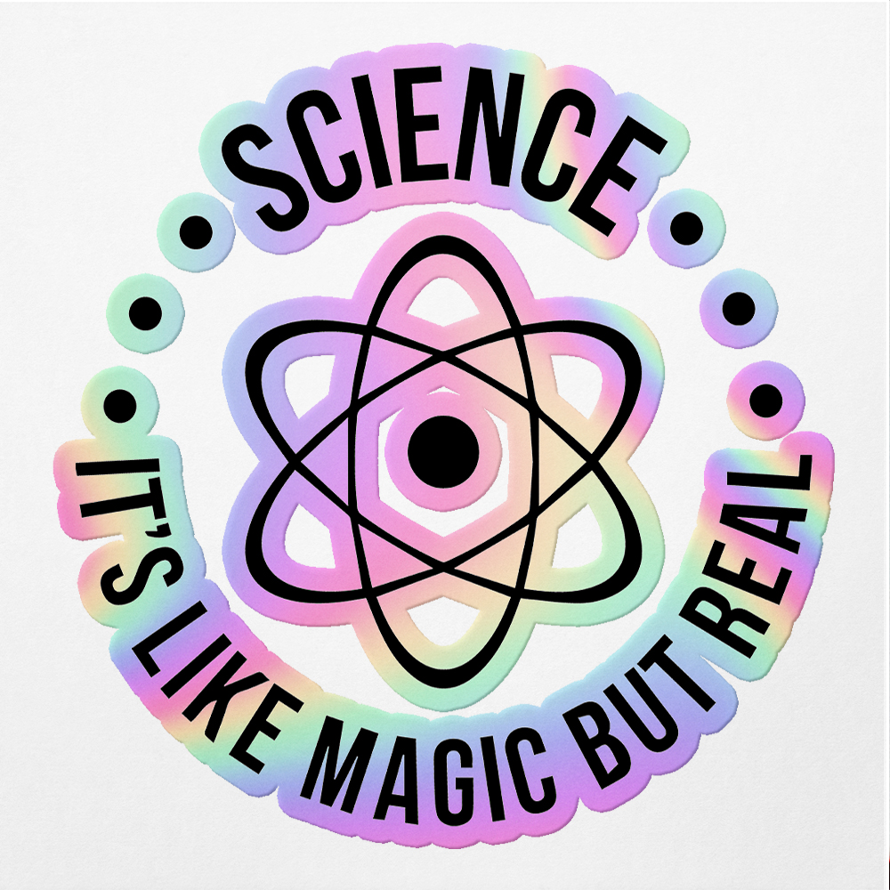 Vinyl Stickers Decals Of Science - Apply On Any Smooth Surfaces Indoor ...