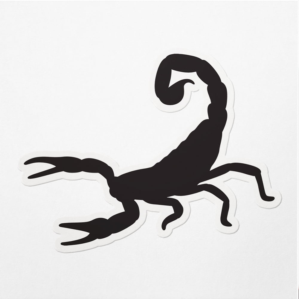 Vinyl Stickers Decals Of Scorpion Funny Silhouette - Waterproof - Apply ...