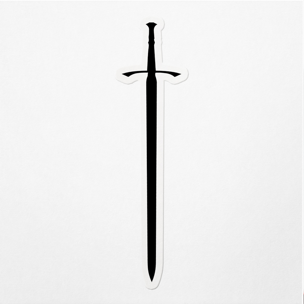 Vinyl Stickers Decals Of Sword Fantasy - Waterproof - Apply On Any ...