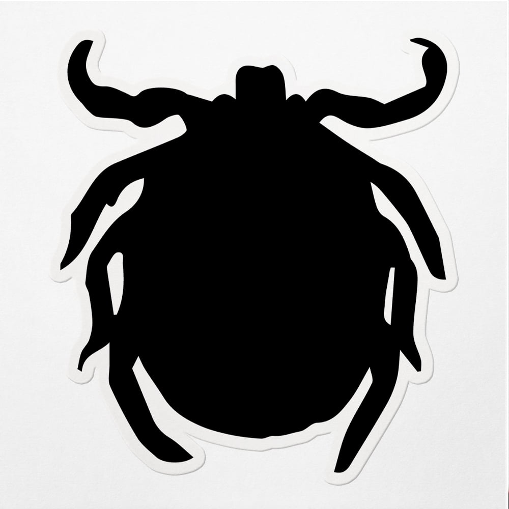 Vinyl Stickers Decals Of Tick Silhouette - Waterproof - Apply On Any ...