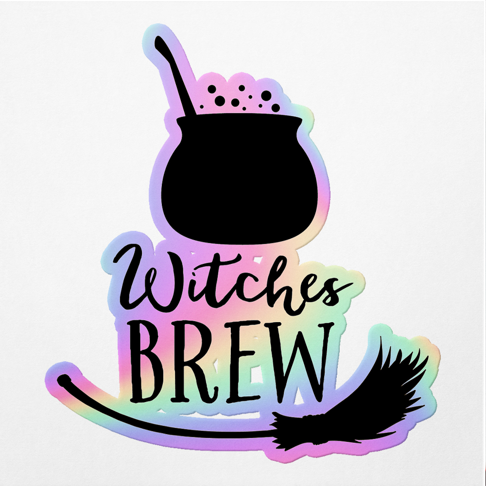 Vinyl Stickers Decals Of Witches Halloween V2 - Apply On Any Smooth ...