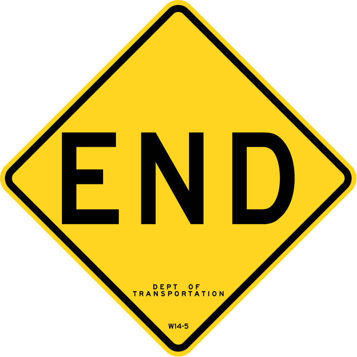 Vinyl Stickers - End, New York City - Safety and Warning Warehouse ...
