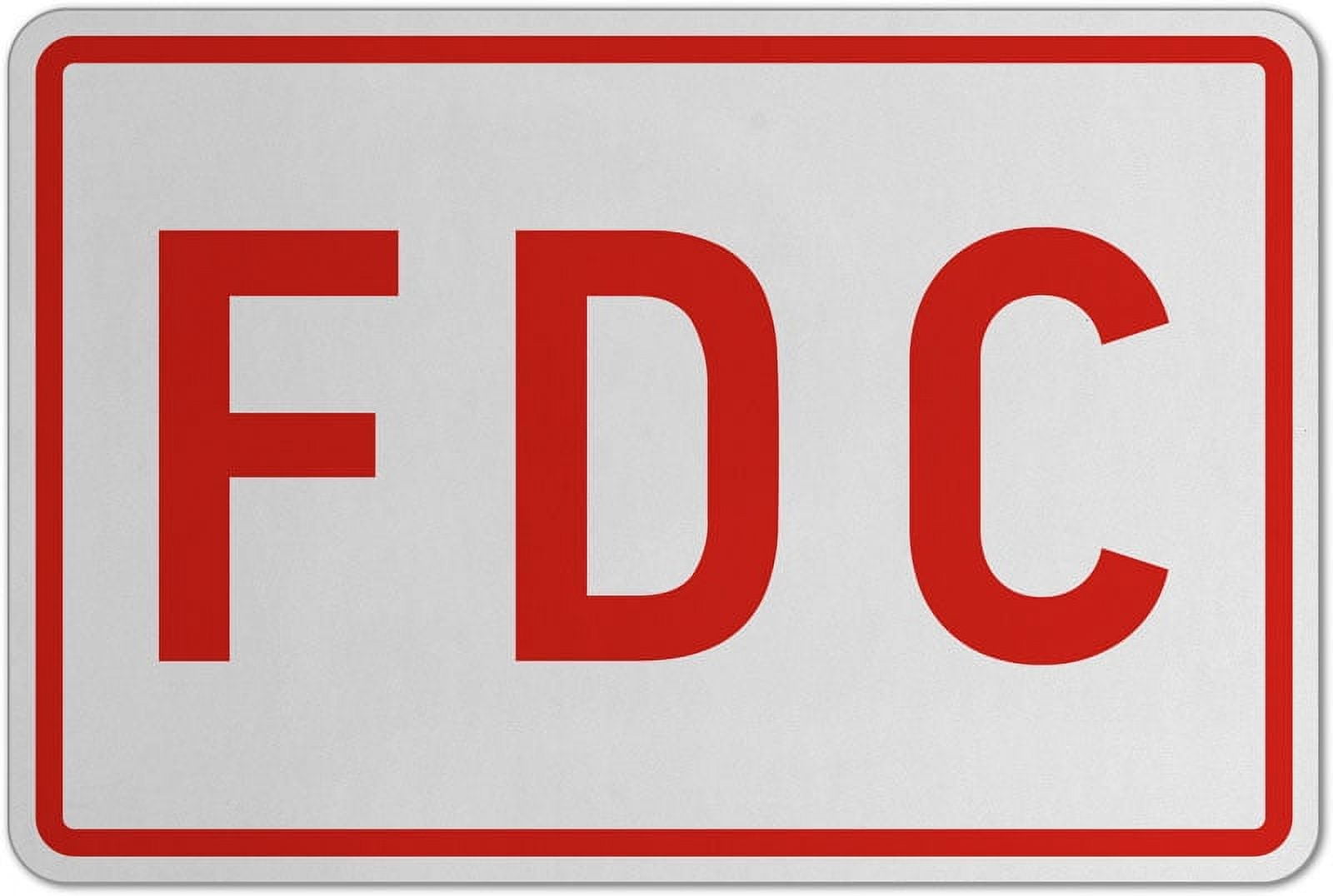 Vinyl Stickers - FDC Sign M3-Safety and Warning Warehouse Signs ...