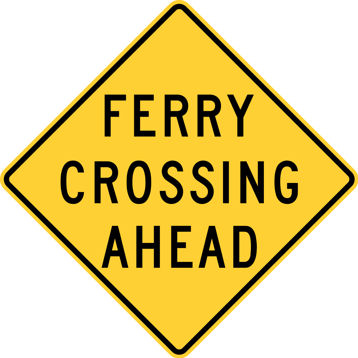 Vinyl Stickers - Ferry Crossing, Missouri - Safety and Warning ...