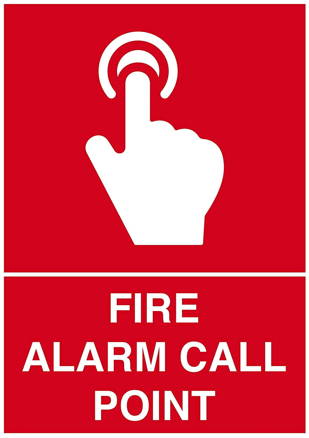 Vinyl Stickers - Fire Alarm Call Point Sign - Safety and Warning ...